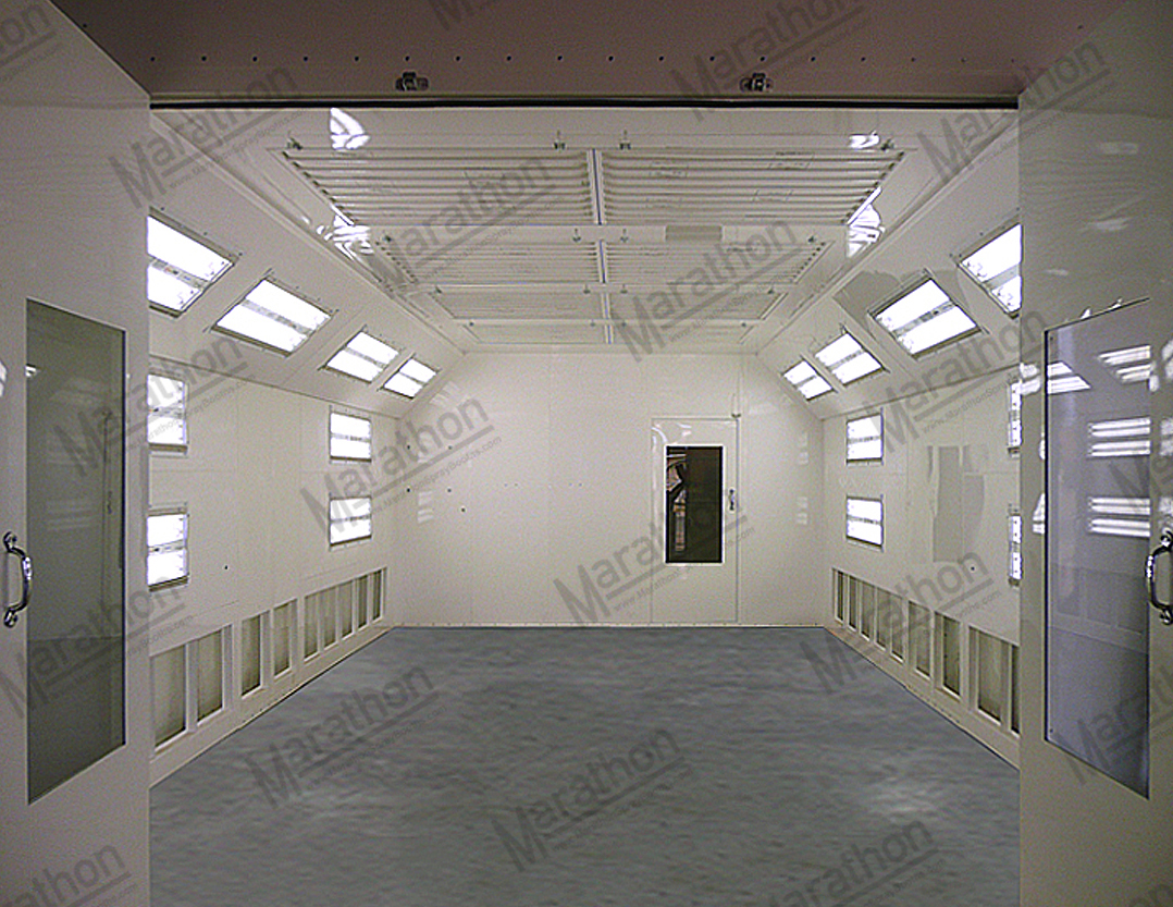 Industrial Side Down Draft Spray Booths | Marathon