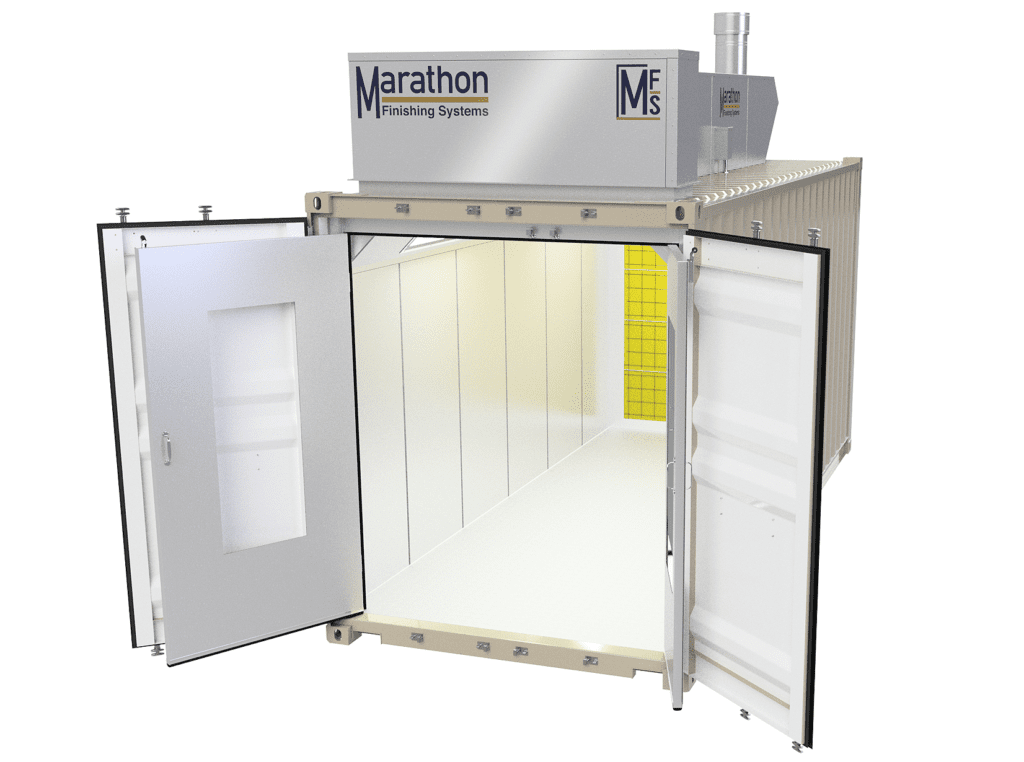 Portable Container Based Spray Paint Booths | Marathon