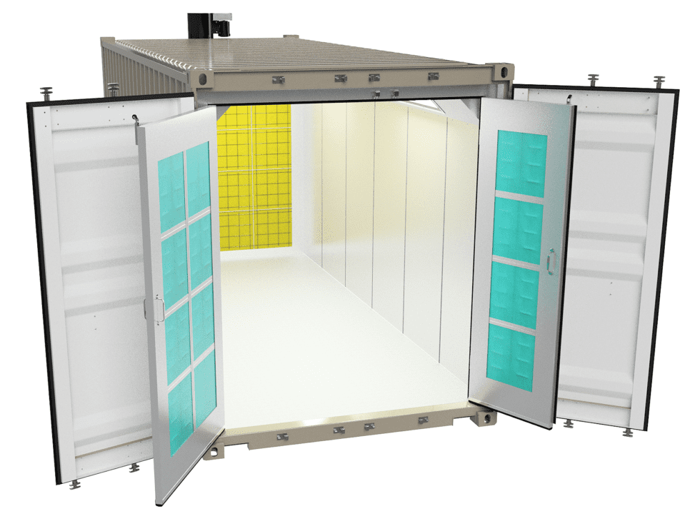 Mobile Shipping Container Spray Paint Booths - Get Yours Now