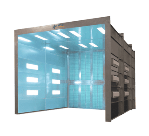 Industrial Spray Paint Booths - Marathon Finishing Systems, Inc.