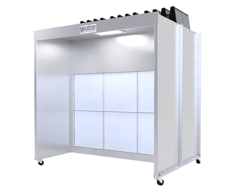 Small Parts Spray Paint Booths | Marathon Spray Booths